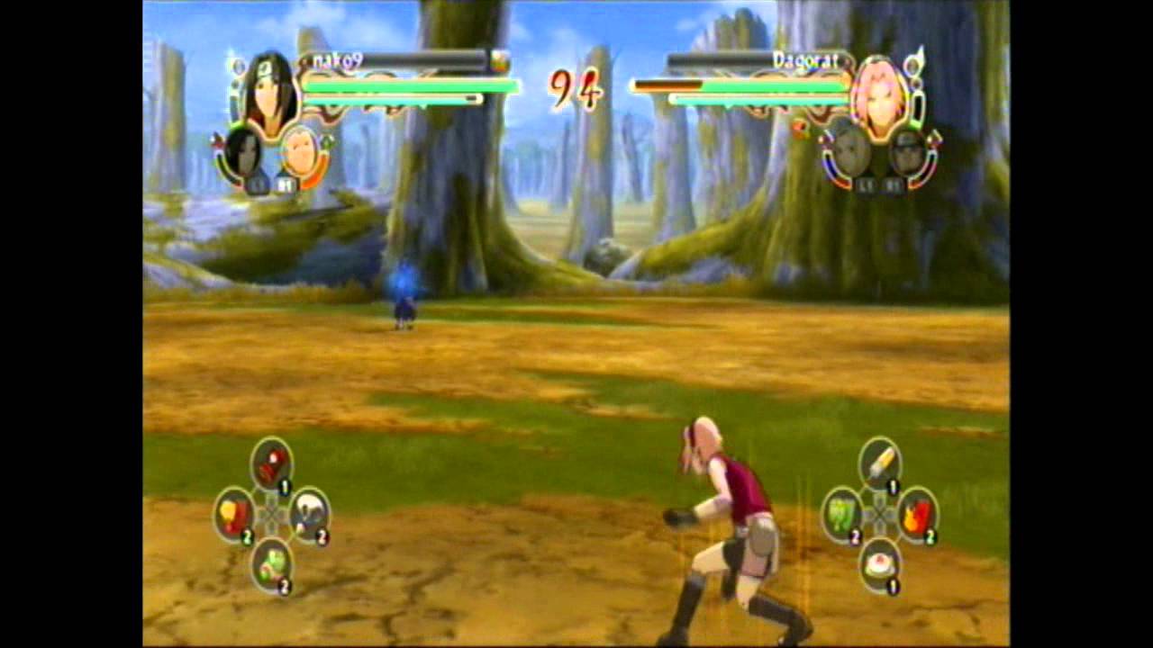 Naruto ultimate Ninja storm 2 Ranking Match! Sakura Stomp - YouTube