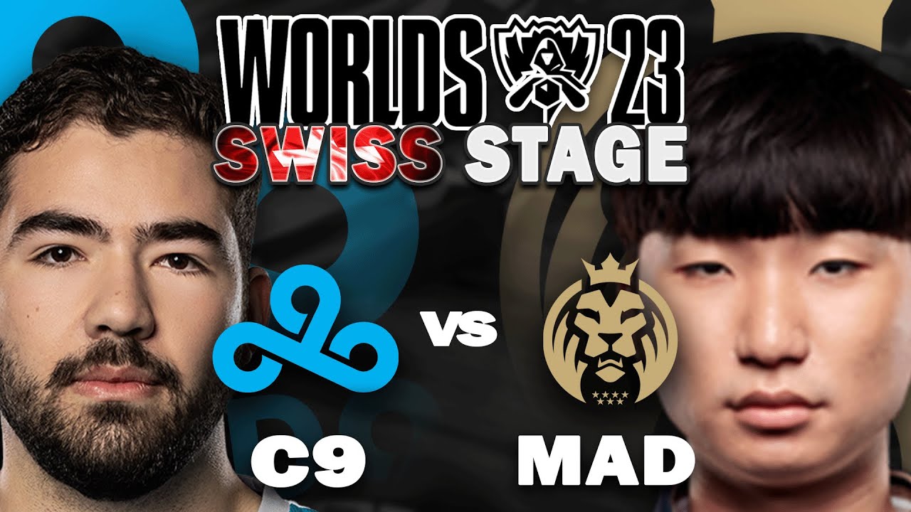 NA vs EUW wer wird gewinnen? | BEST OF 1 | C9 vs MAD | WORLDS 2023 SWISS STAGE - YouTube