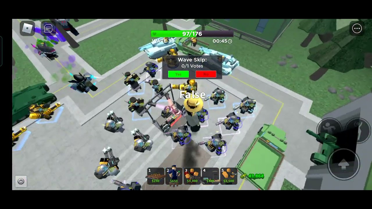 Tower defense simulator molten mode(With mines) - YouTube