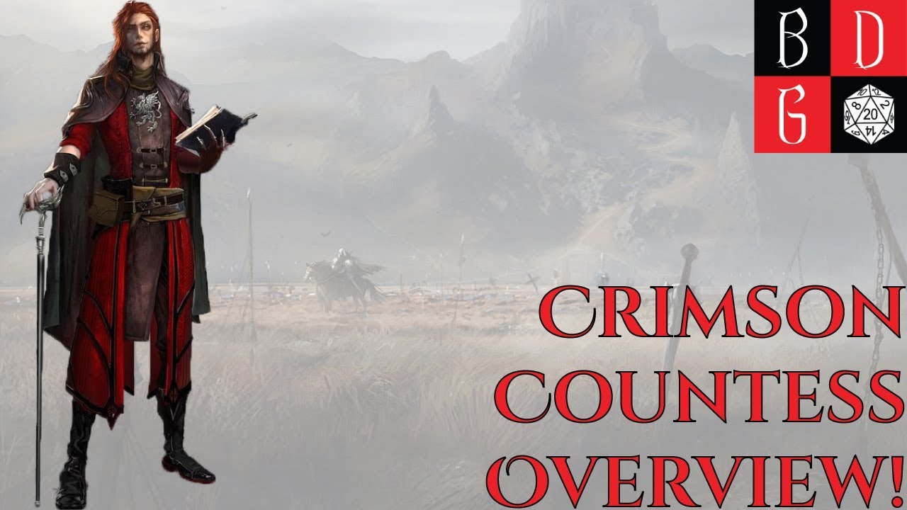 (1e)Min-Maxing For Fun And Profit XLIX - Path Of War Crimson Countess ...
