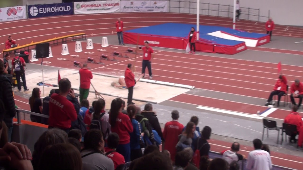 F Long Jump 8 Balkan Indoor U20 Championships Sofia 10 February 2018 ...