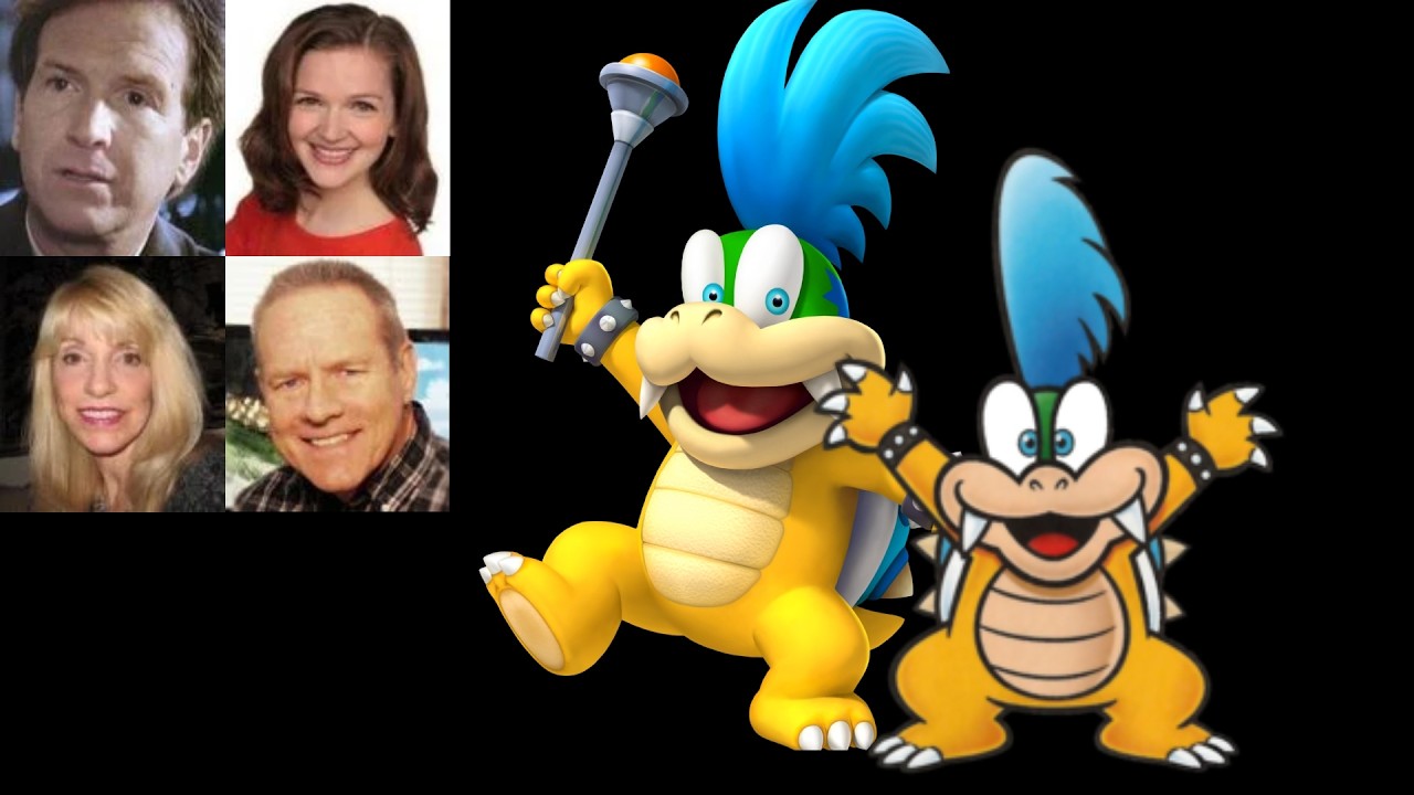 Video Game Voice Comparison- Larry Koopa (Super Mario) - YouTube