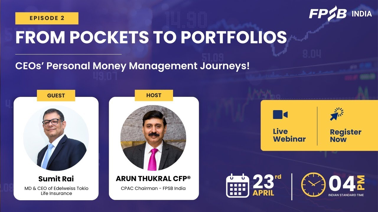 Ep. 2 | From Pockets to Portfolios | Sumit Rai CEO Edelweiss Tokio Life ...