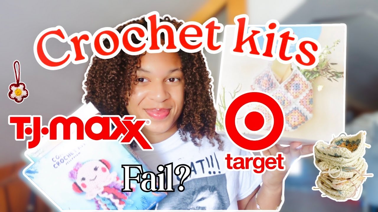 I Bought Crochet Kits From TjMaxx & Target..... Here's What Happened ...