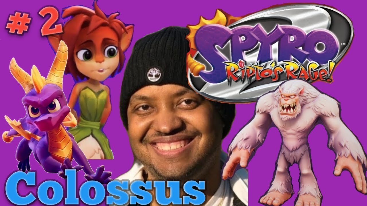 Spyro 2 Ripto's Rage Walkthrough Part 2: Colossus (Spyro Reignited ...