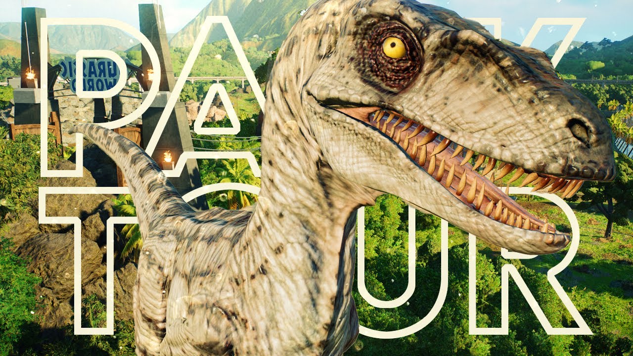 THE RAPTOR THEATRE! Jurassic World Concept Art Park! | Jurassic World ...