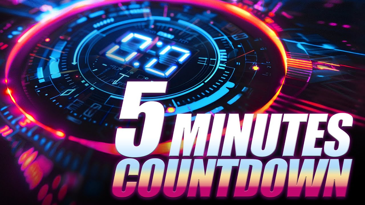 5 MINUTES COUNTDOWN | SIMPLE | BEEP - YouTube