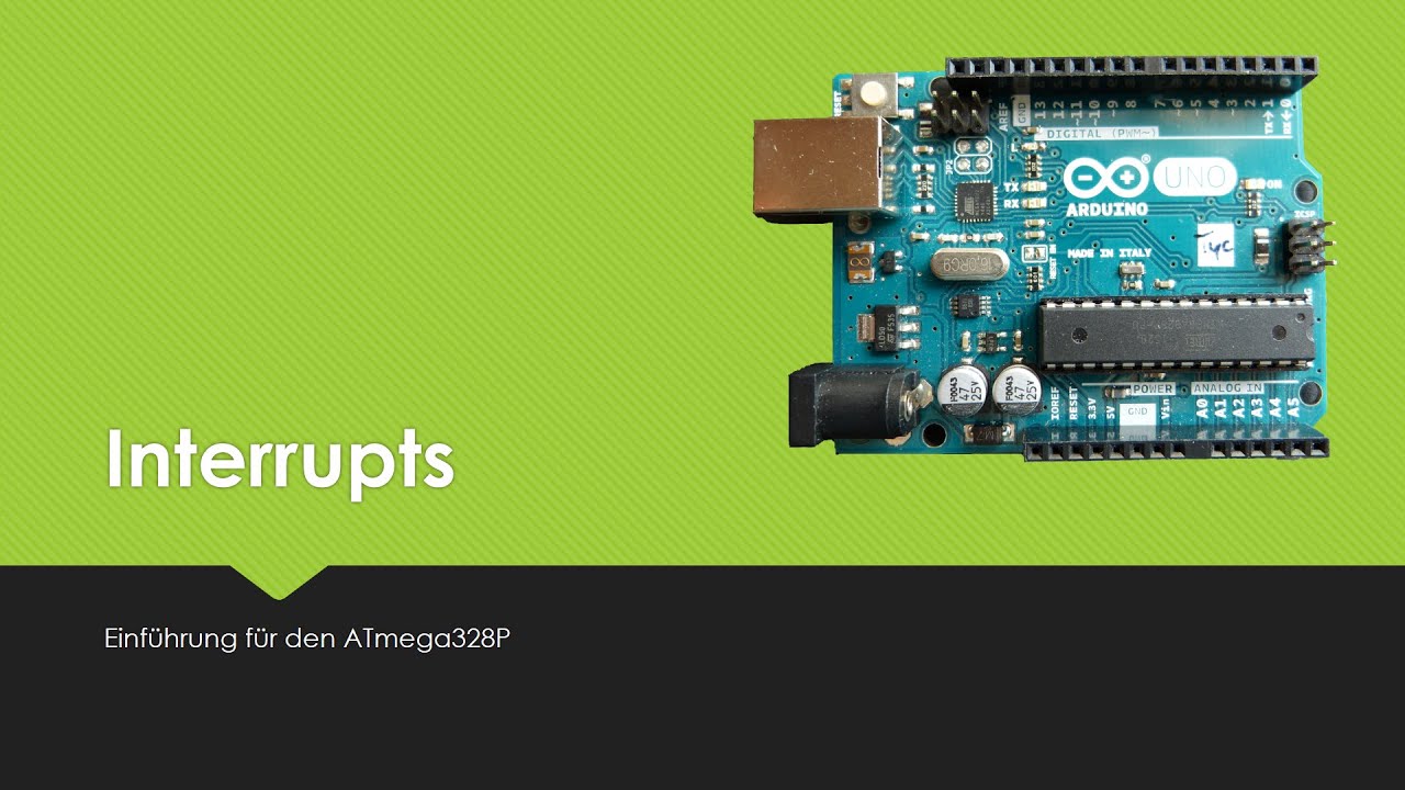 Interrupts - Einführung für den Atmega328P - YouTube