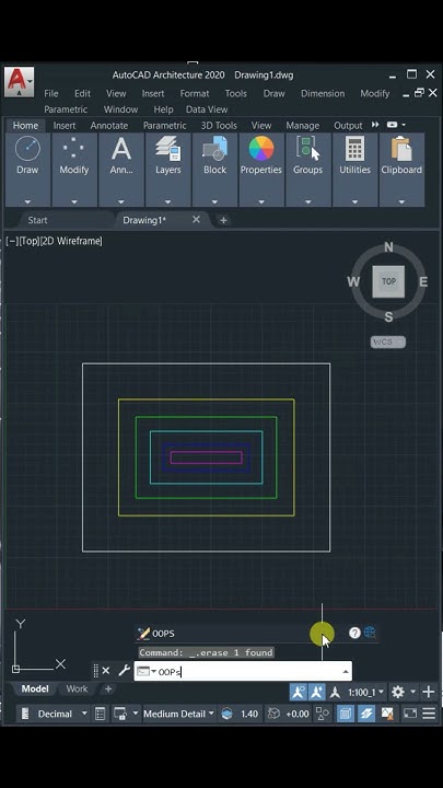 Oops Command Autocad 2d Autocad Tutorial Engineering Autocadtutorial Designsoftware Shorts