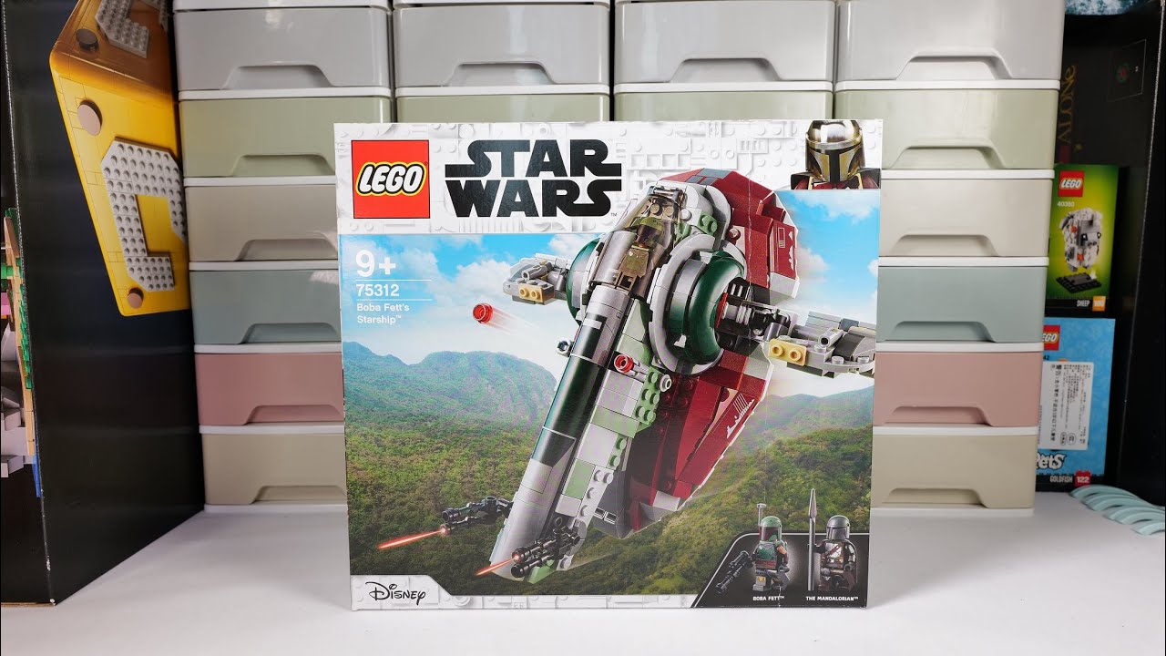 樂高星球大戰75312波巴菲特的星際飛船｜LEGO Star Wars 75312 Boba Fett's Starship｜Quick ...