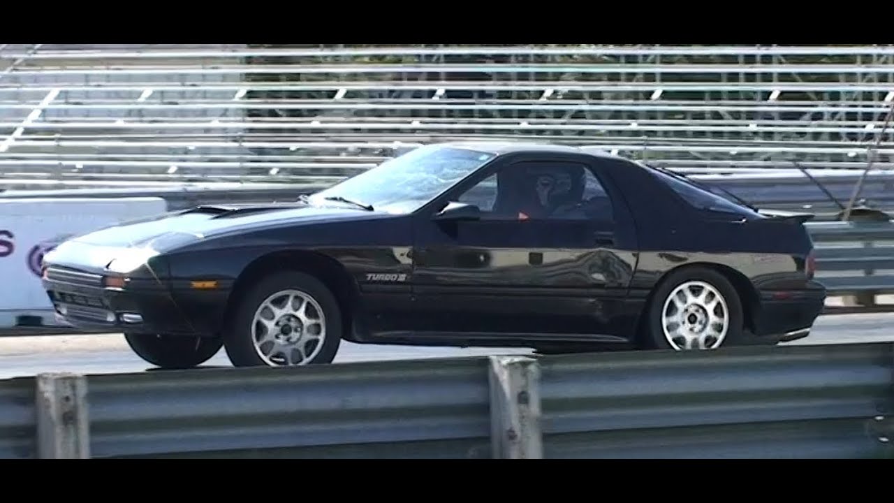 Mazda RX-7 12.125 @ 113 mph 1/4 mile - YouTube