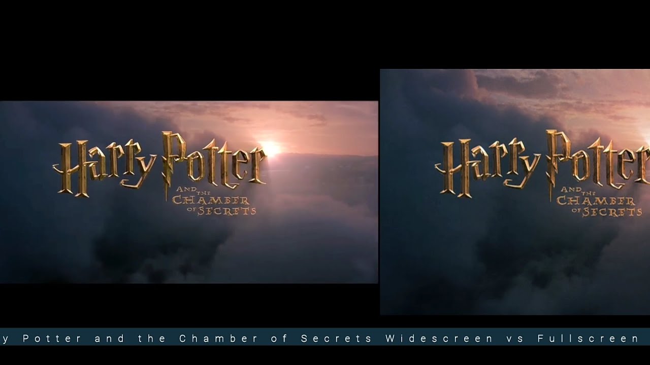 Opening scene | Harry Potter and the Chamber of Secrets | Widescreen vs ...