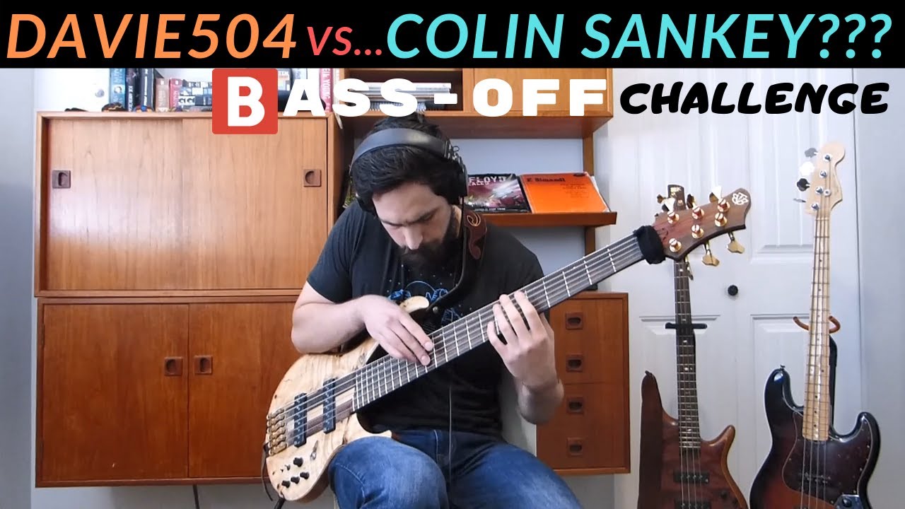 Davie504 I Challenge YOU to a BASS-OFF - YouTube