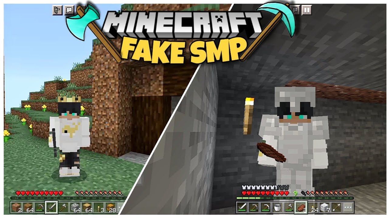 Minecraft MINECRAFT_NEW_SMP_FAKE_SMP || 😱😱 #minecraft #gamerfleet # ...