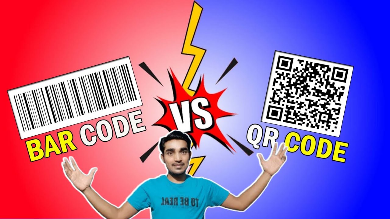 QR Code VS Bar Code | Difference Between QR & Barcode Explained (In ...