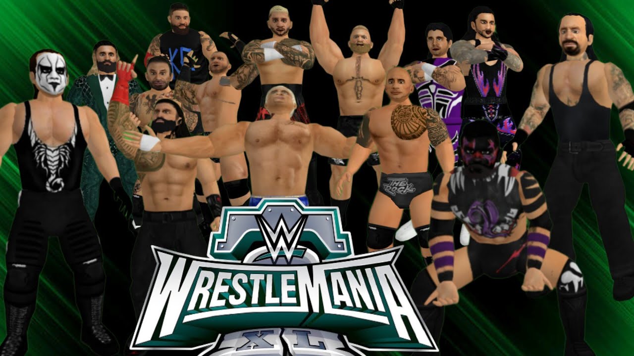 #wr3d WrestleMania Full Show | WR3D UNIVERSE MODE - YouTube