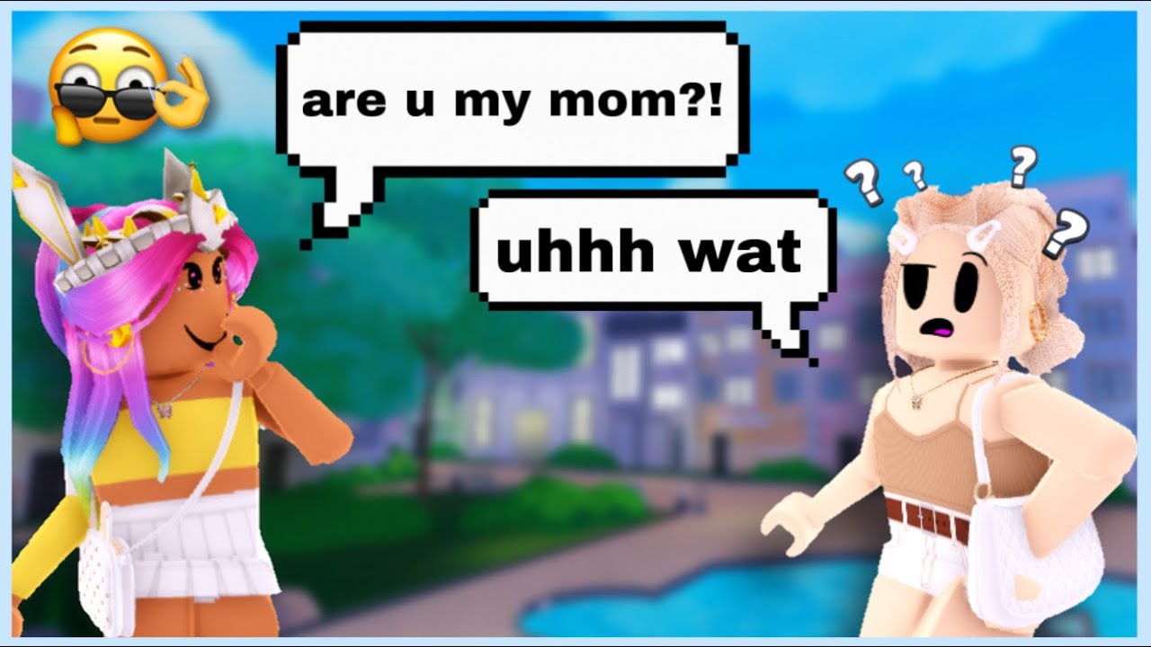 Asking people if they’re my mom... [ROBLOX] - YouTube