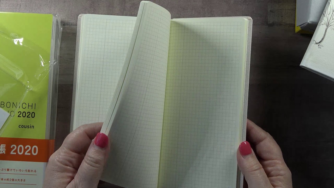 Hobonichi 2020 Unboxing - YouTube