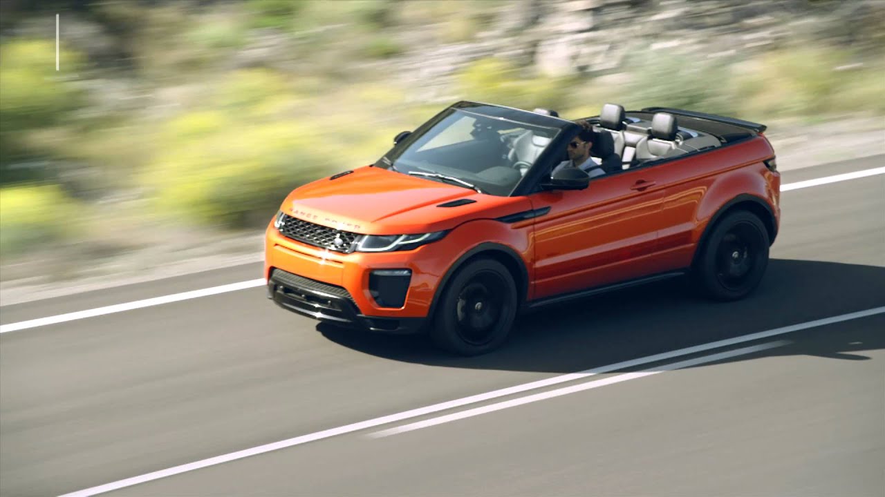 Range Rover Evoque Convertible - Active Driveline - YouTube