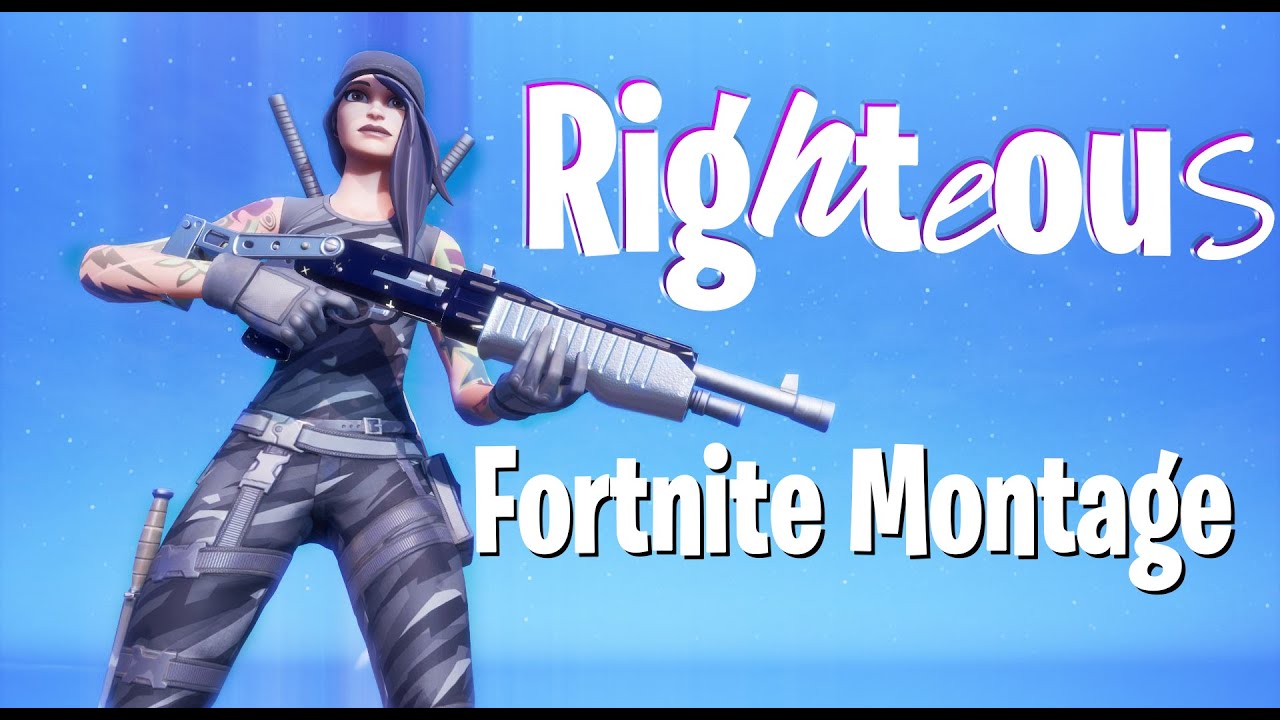Righteous - Fortnite Montage (juice world) - YouTube