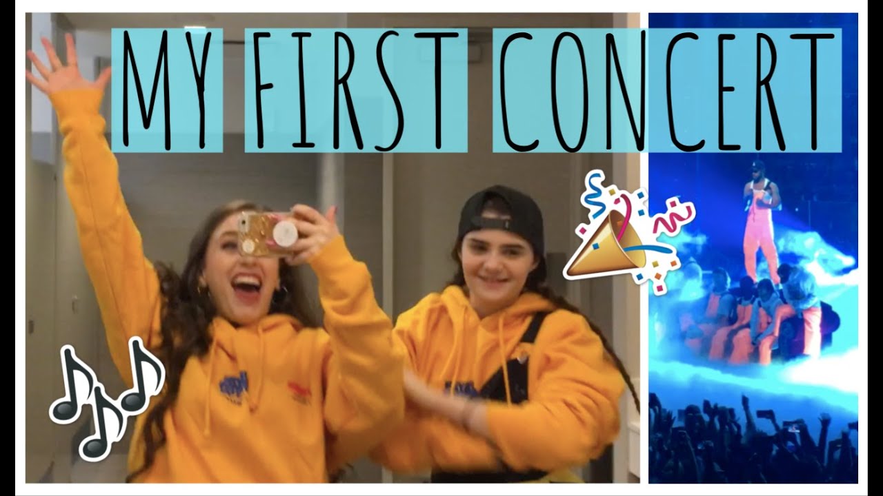 MY FIRST CONCERT - YouTube