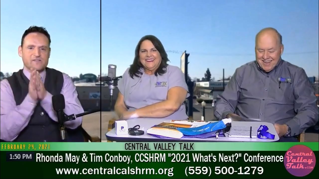 Rhonda May & Tim Conboy, CCSHRM "2021 What's Next? Conference · March ...