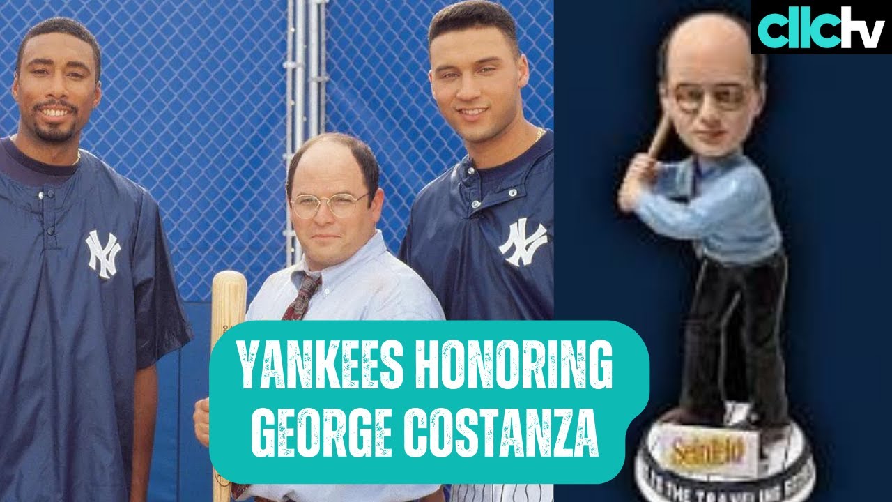 Yankees honoring George Costanza - YouTube