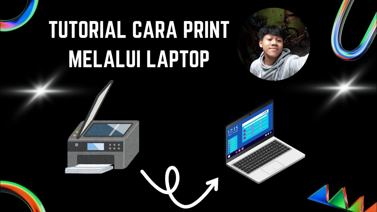 Tutorial cara Print melalui Laptop - YouTube