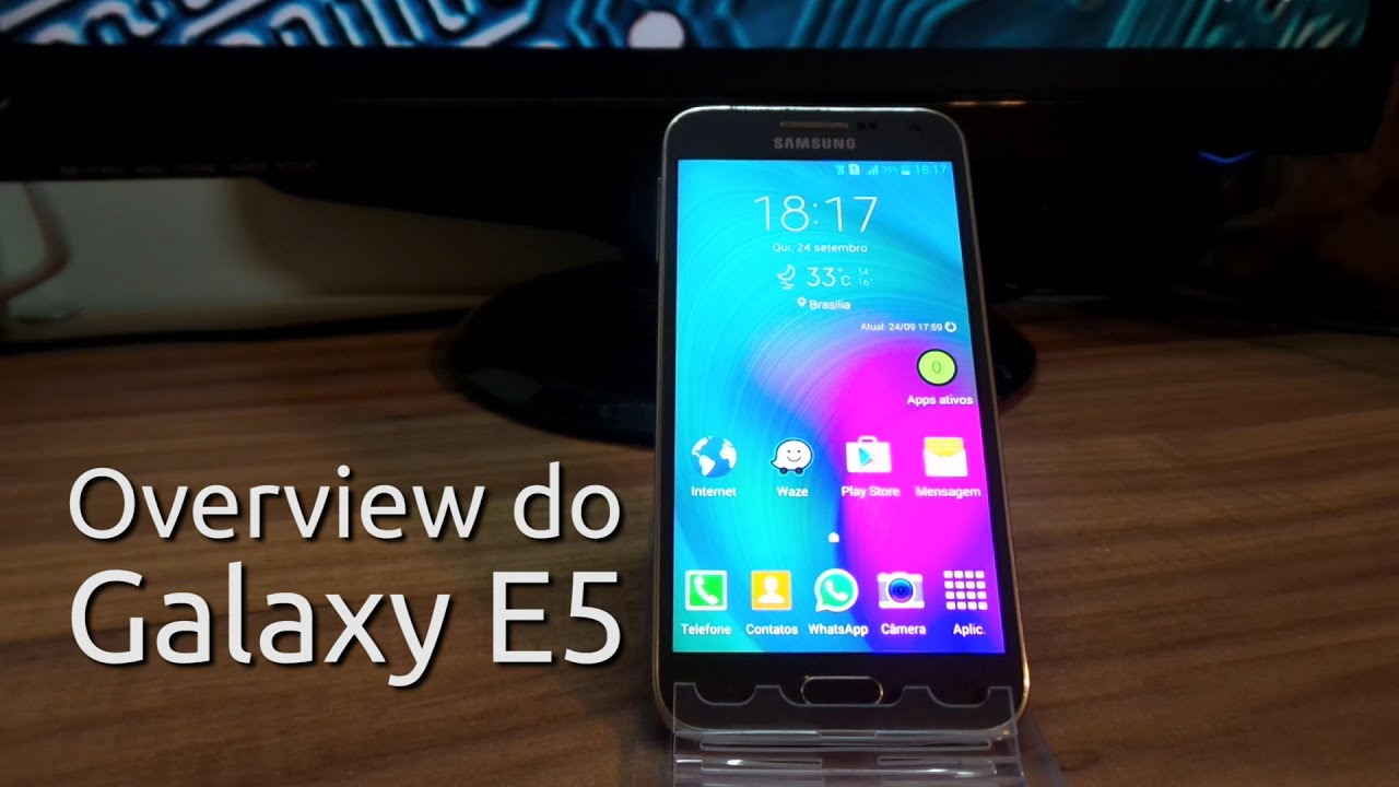 #25: Overview do Galaxy E5 [pt-br] - YouTube