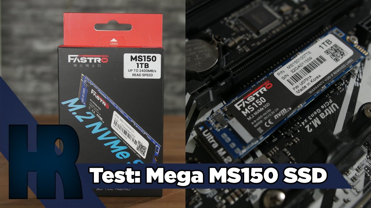 1TB SSD unter 45€ 2023 - Mega Fastro MS150 1TB Review & Test - YouTube