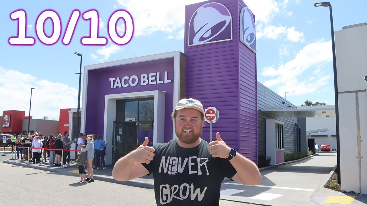TACO BELL HAS OPENED IN PERTH! - YouTube