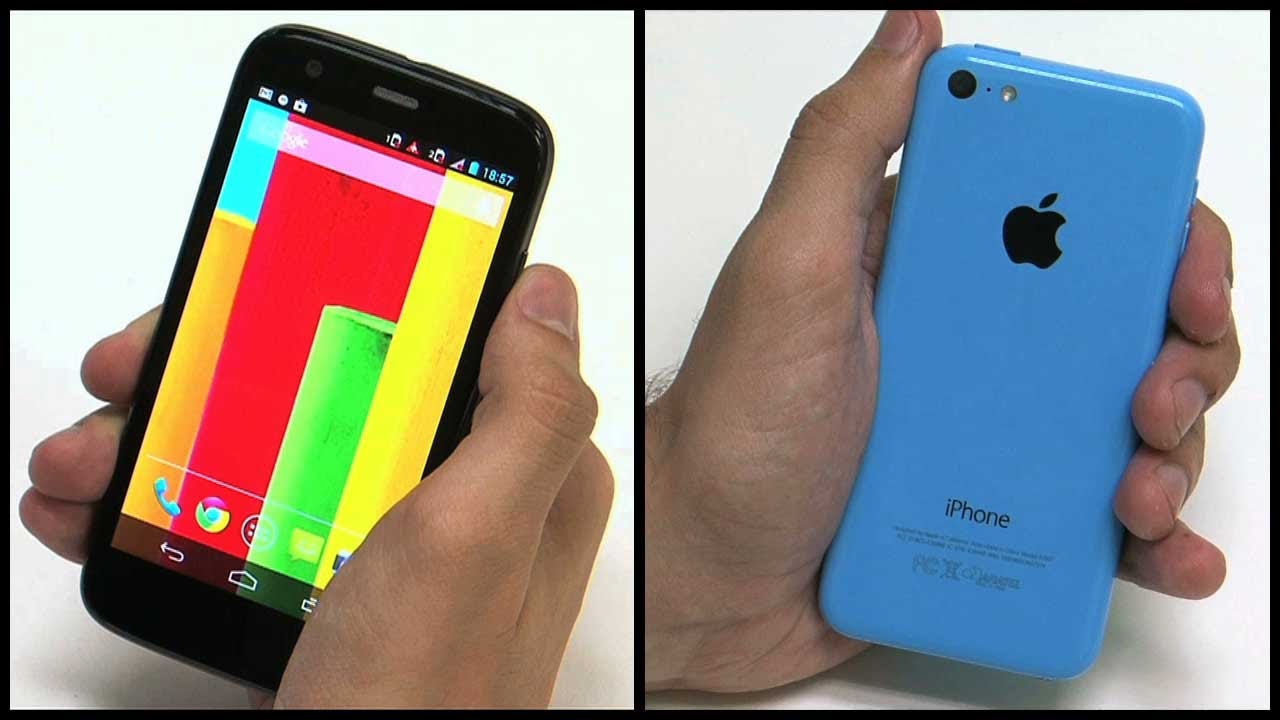 O Moto G e o iPhone 5c são versões mais simples e coloridas do Moto X e ...