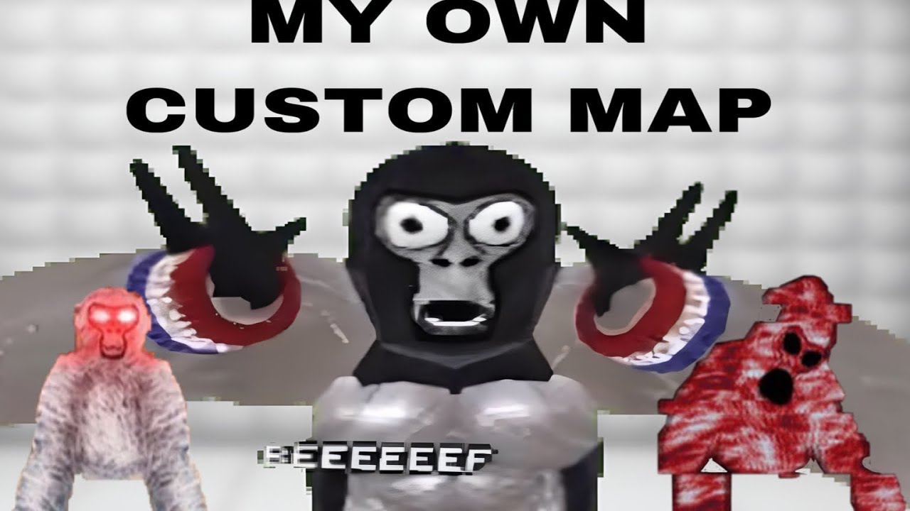I MADE MY OWN CUSTOM MAP IN GORILLA TAG! - YouTube