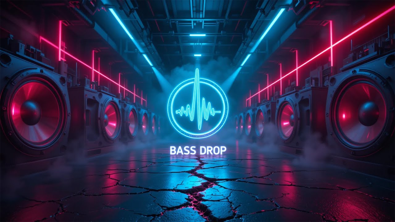 Bass Drop - Techno Club Track With Powerful, Deep Sub Bass - YouTube