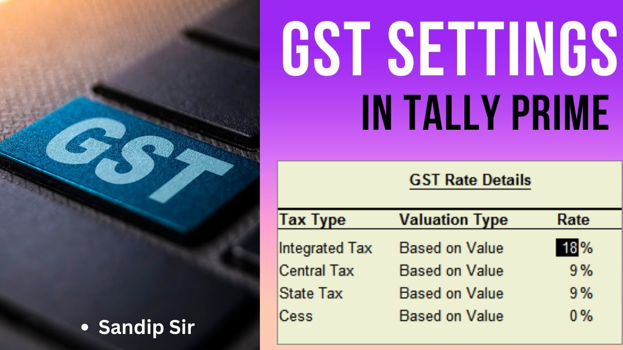 Introduction To GST Settings In Tally Prime GST Setting In Tally introduction-to-gst-settings-in-tally-prime-gst-setting-in-tally