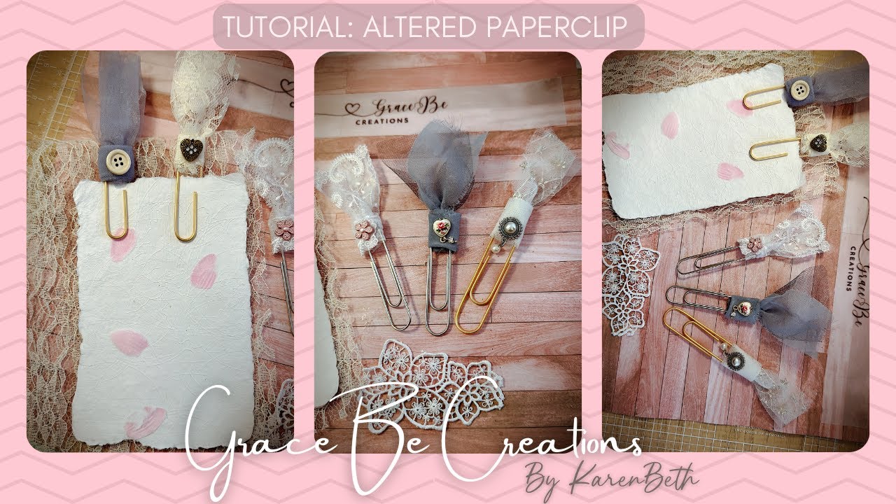 ALTERED PAPER CLIP TUTORIAL - YouTube