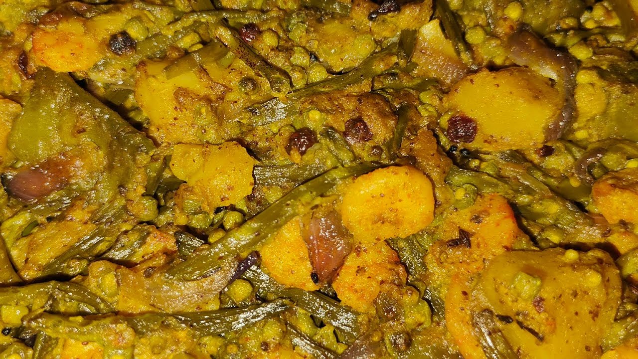 Pui Mituli Recipe || Pui Mituli Recipe with Chingri || Pui Mituli ...