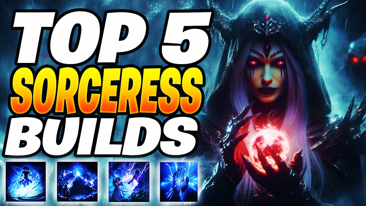 TOP 5 NEW SORCERESS BUILDS In POE 2! Path of Exile 2 Sorceress Builds ...