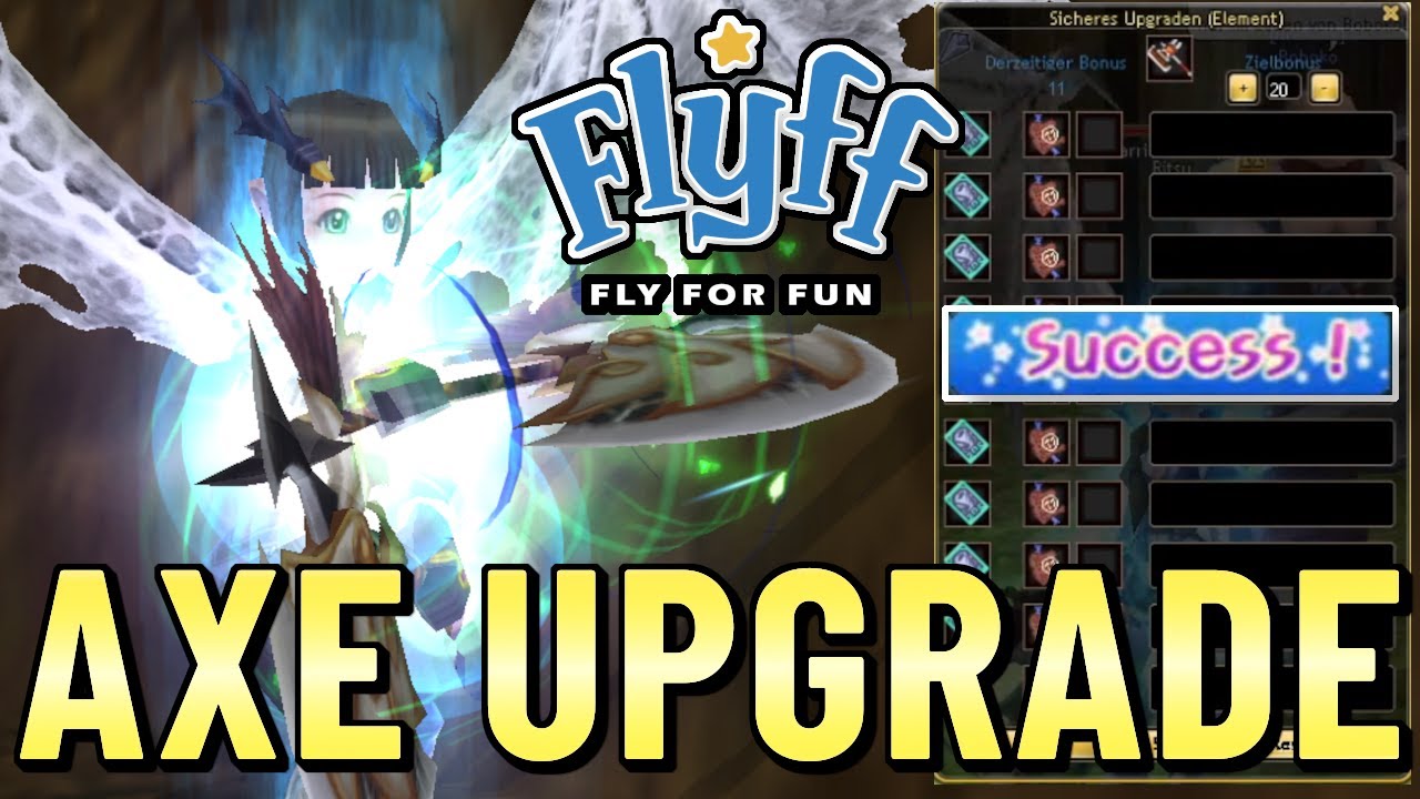 Flyff Ancient Axe Upgrade! Was hätte aus Flyff werden können? - YouTube