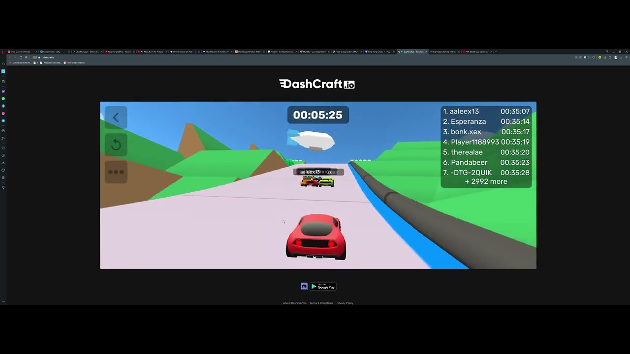 1st Dashcraft.io gameplay - YouTube