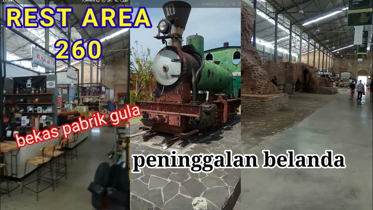 REST AREA KM 260 COCOK BUAT PERSINGGAHAN - YouTube