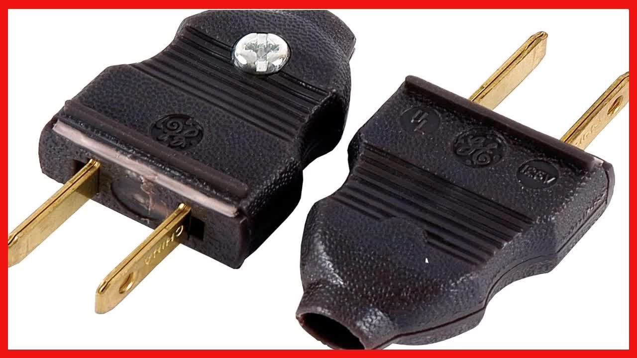 Great product - GE Extension Cord Plug Replacement, 2 Pack, Polarized ...