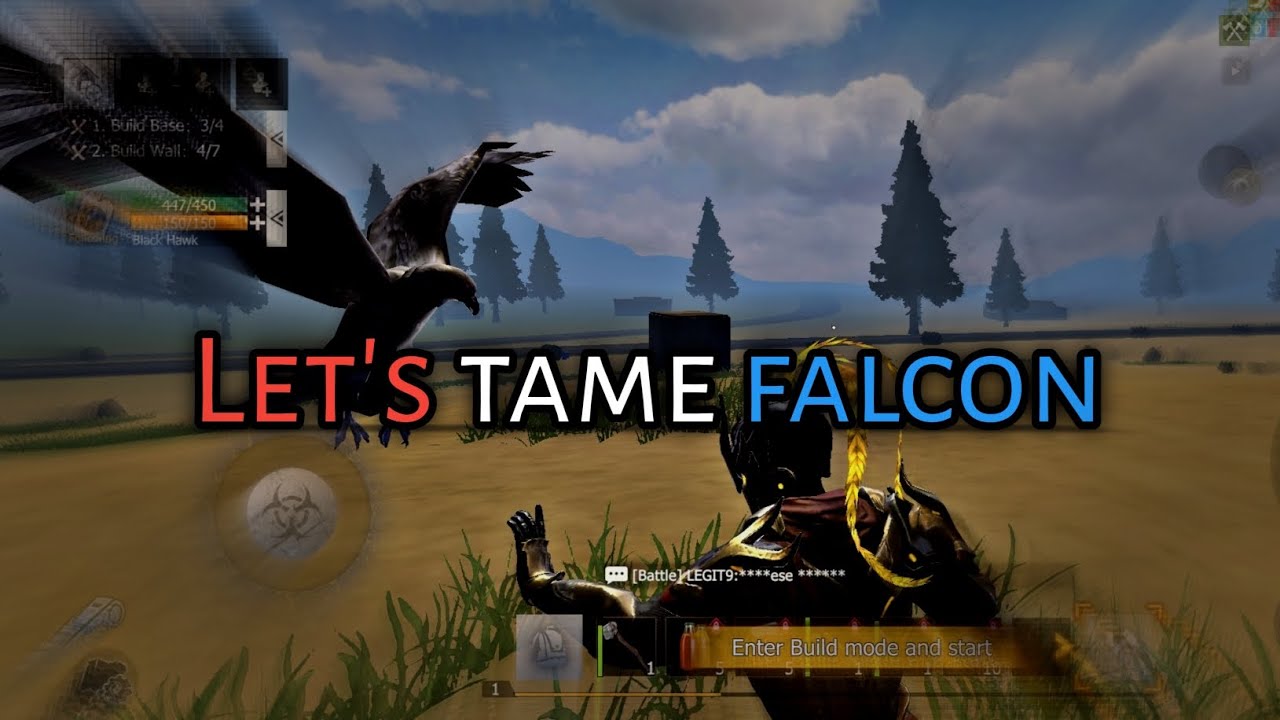 How to tame/catch Hawk/Falcon in Last Island of Survival - YouTube
