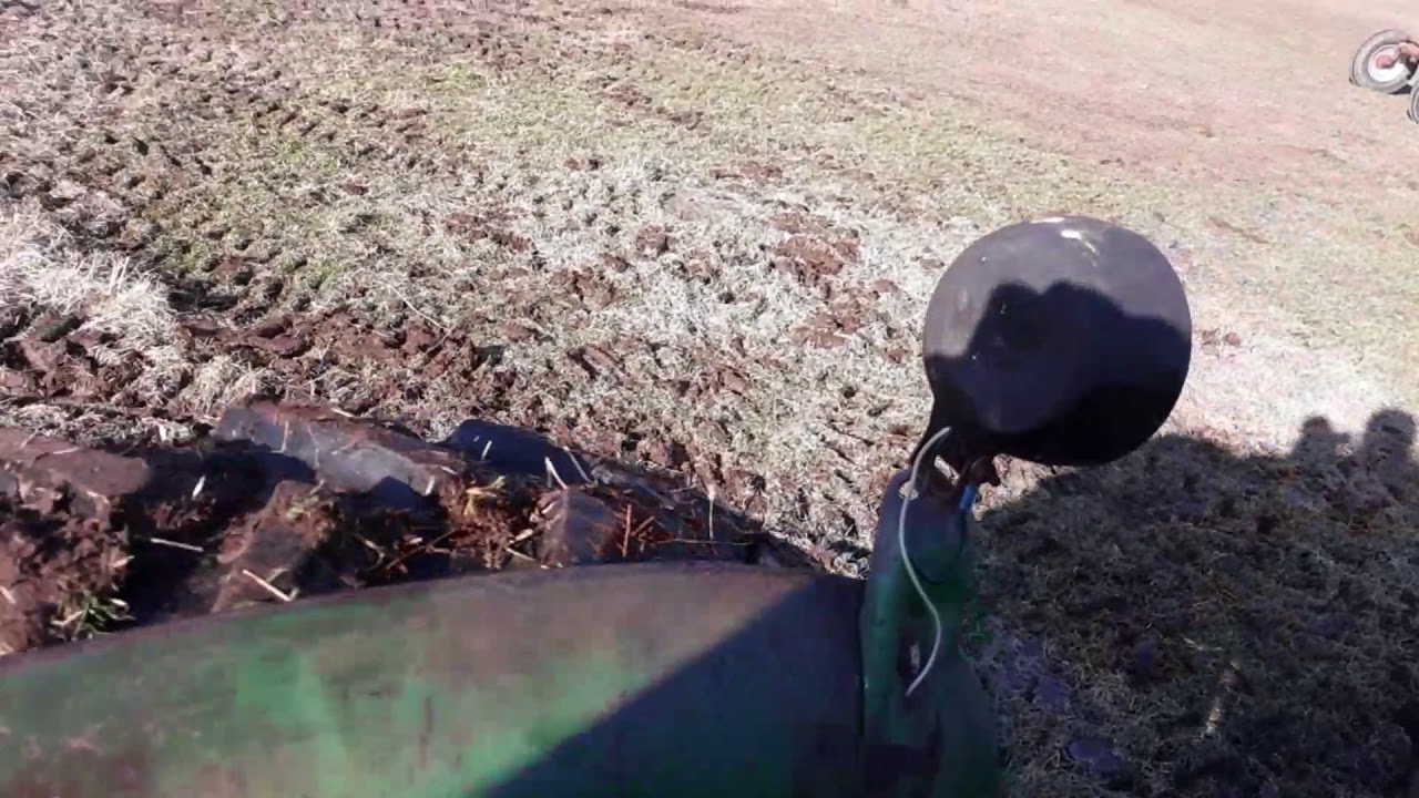 Plowing and discing - YouTube