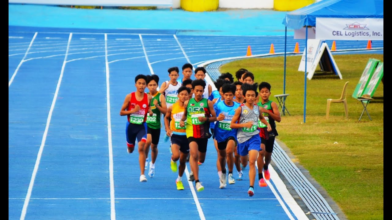 1500m Run Boys U18 Final | Philippine Athletics Championships 2023 ...