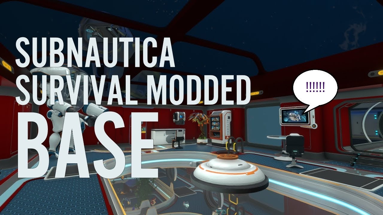 Modded Subnautica | Ultimate Survival Base Showcase - YouTube