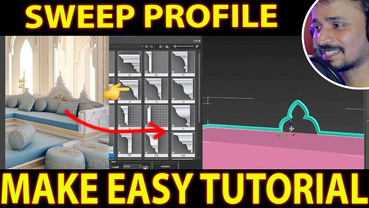 SWEEP PROFILE USE | kaboomtechx - YouTube