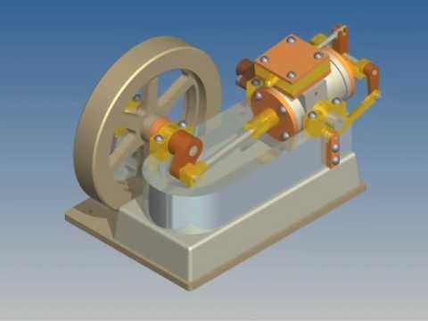 Motor Oscillating Cylinder - YouTube