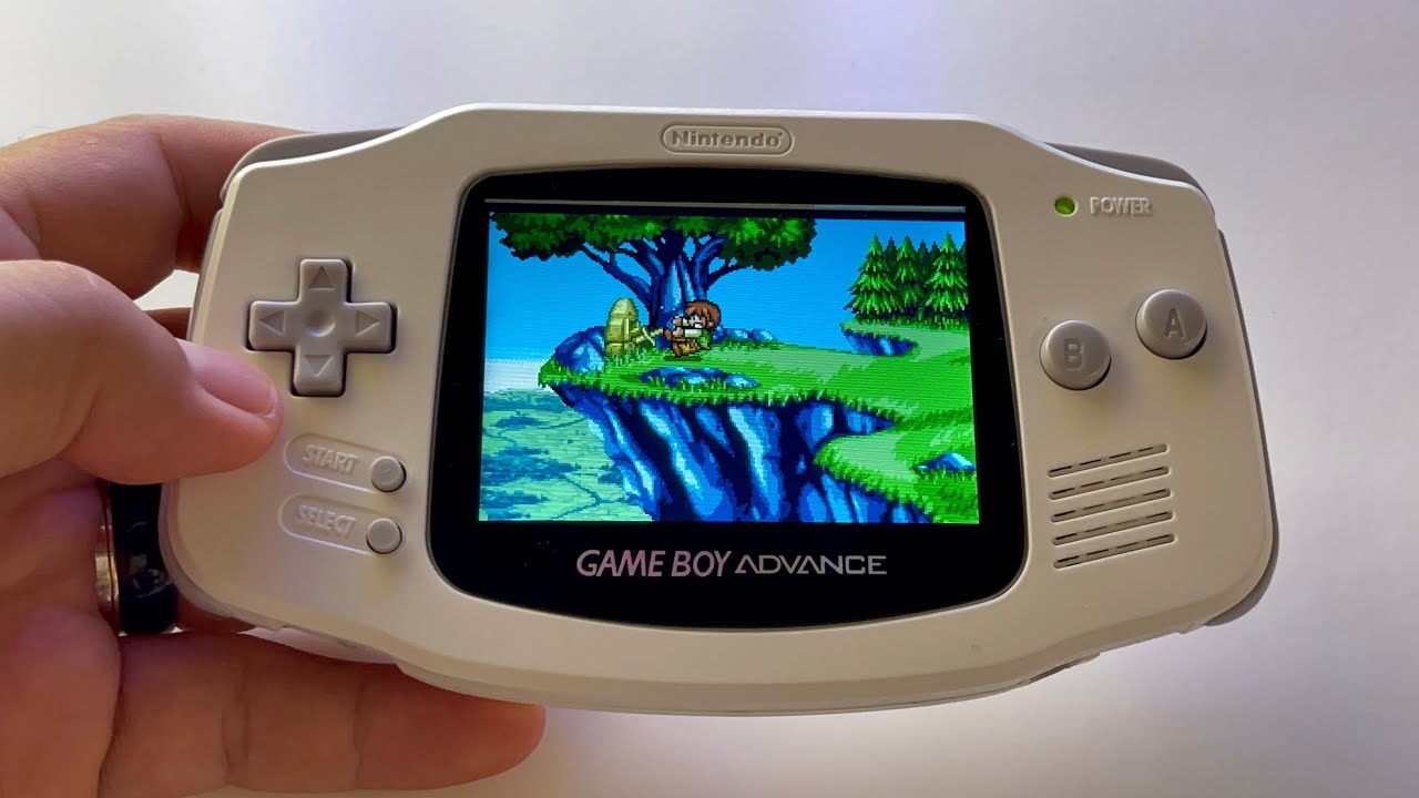 Lunar Legend | Gameboy Advance (IPS display) gameplay - YouTube