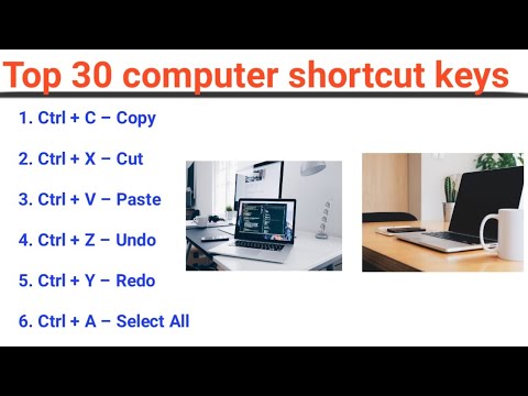 "Top 30 Computer Shortcut Key MCQs for Competitive Exams || Master ...